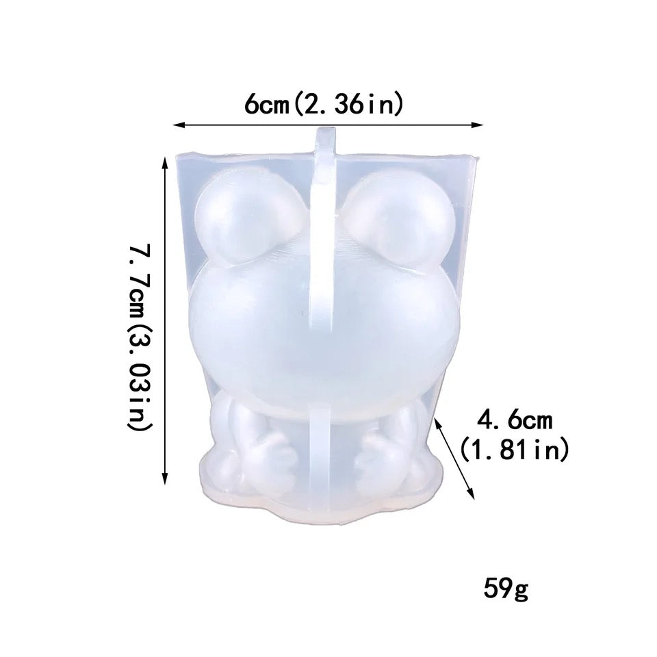 Happy Frog Resin Mold – Phoenix