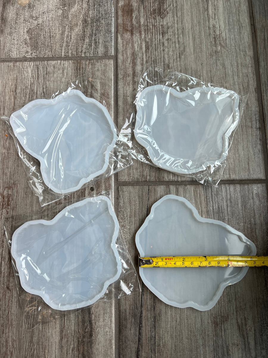 Geode Slice Silicone Resin Coaster Mold Set – Phoenix