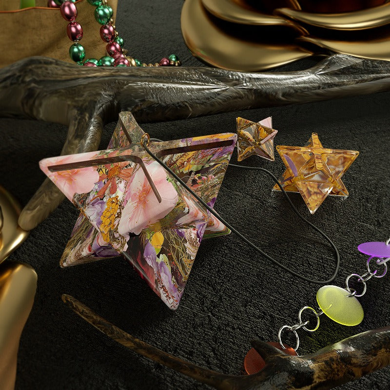 3D Hexagram Star Silicone Resin Mold Set – Phoenix