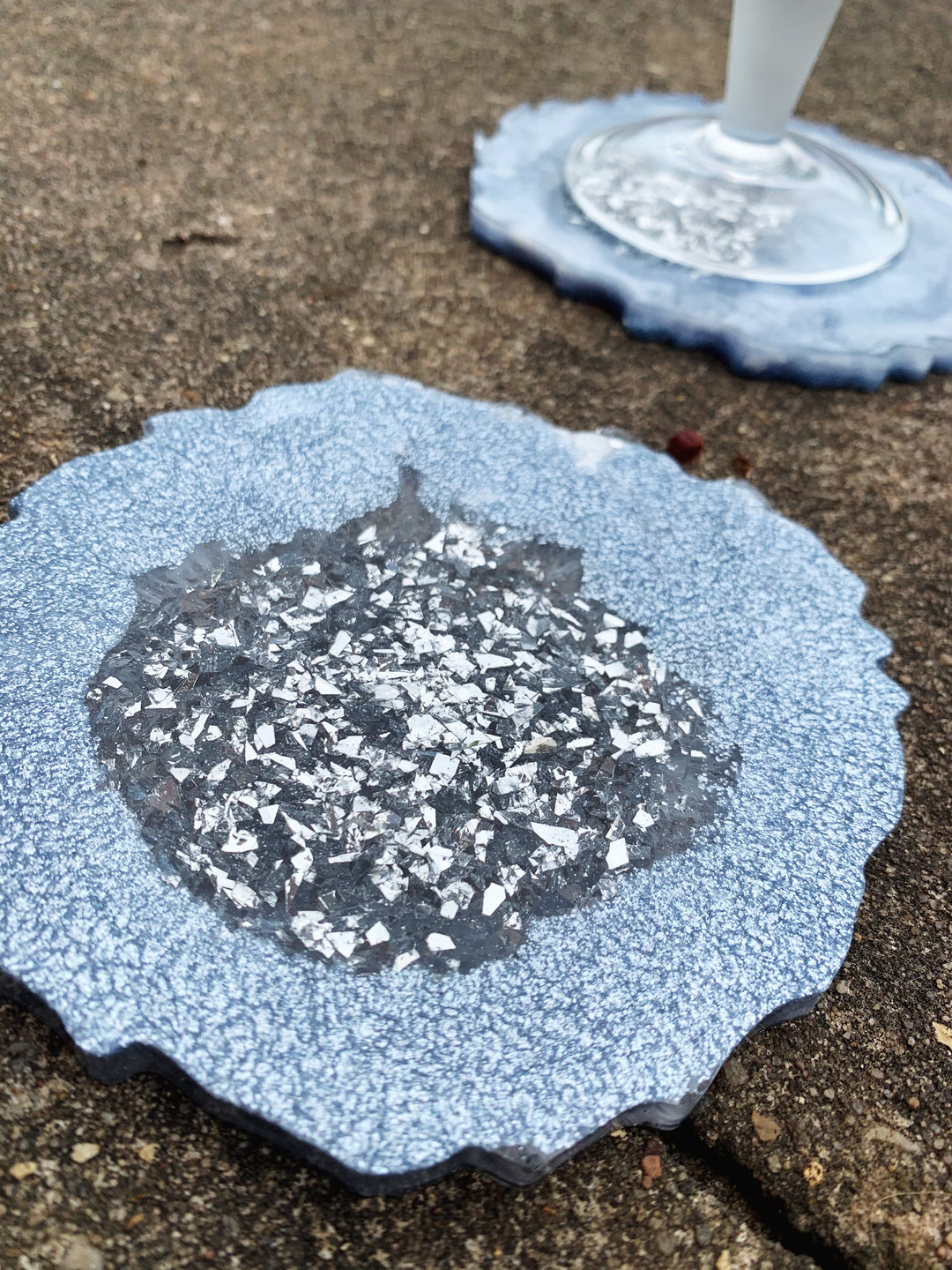 Queen Geode Circle Resin Coaster Mold New Mold – Phoenix