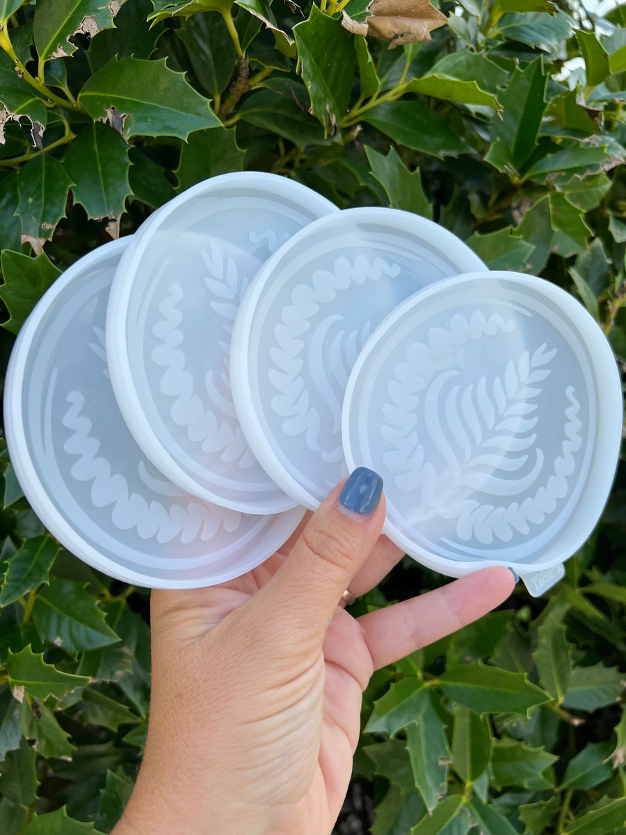 Latte Swirl Silicone Resin Coaster Molds – Phoenix