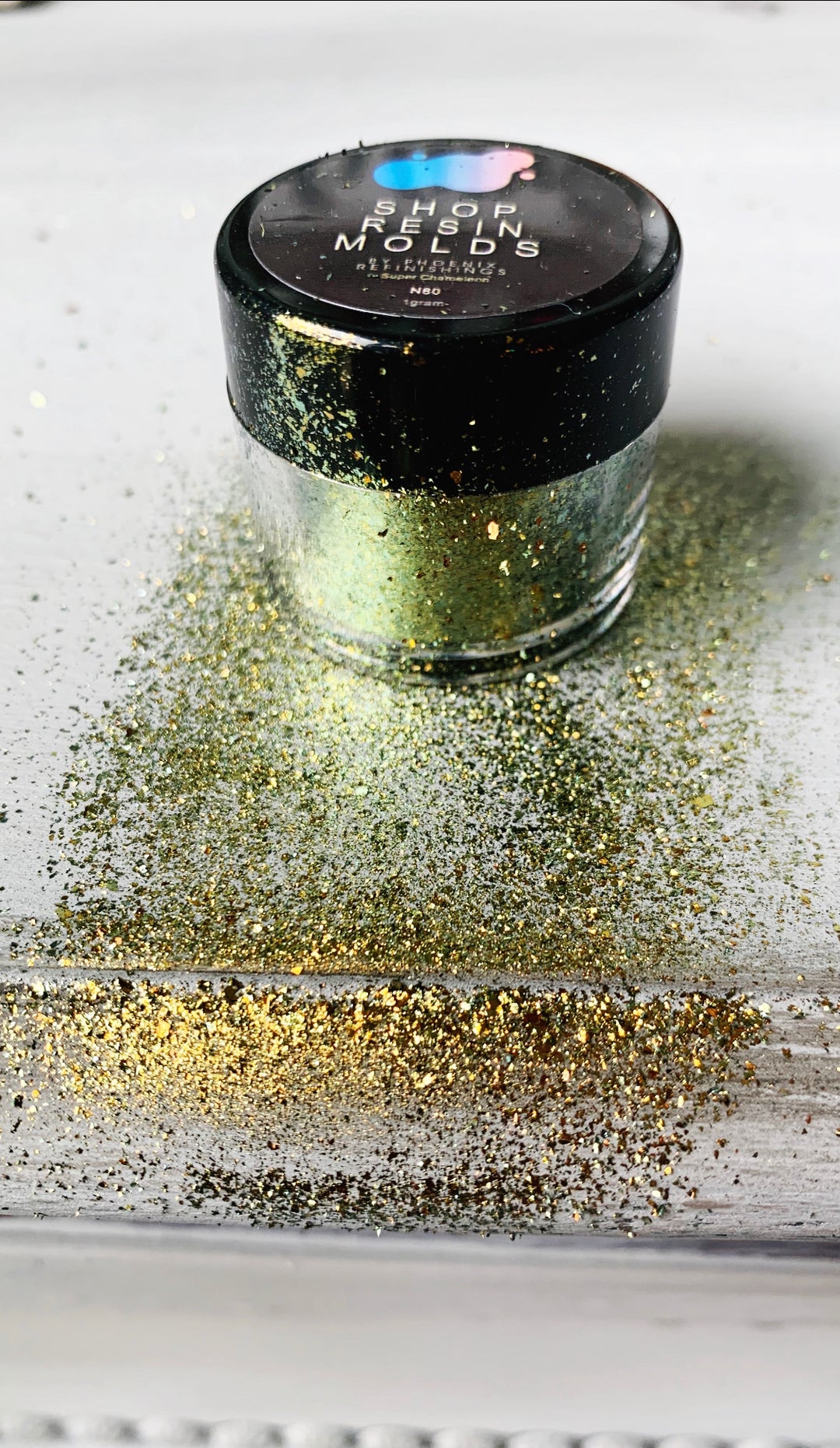 Gold Dust Color shift Powder Pigment Powder For Resin, glitter – Phoenix