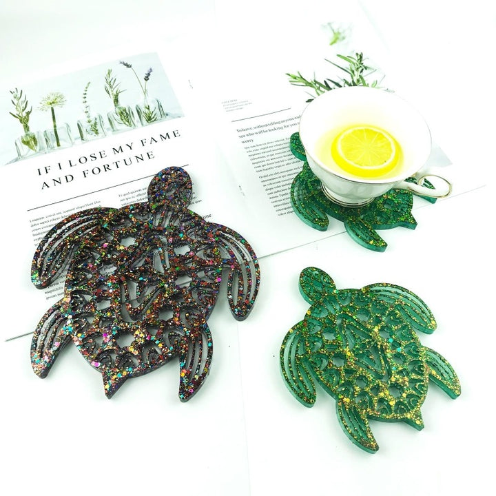 Large 3 in 1 Turtle Silicone Resin Mold, Unique Mold – Phoenix