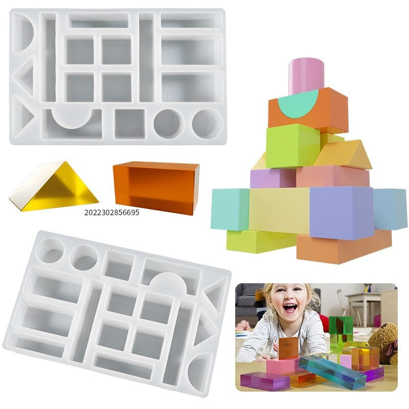 Building Blocks Silicone Resin Mold – Phoenix