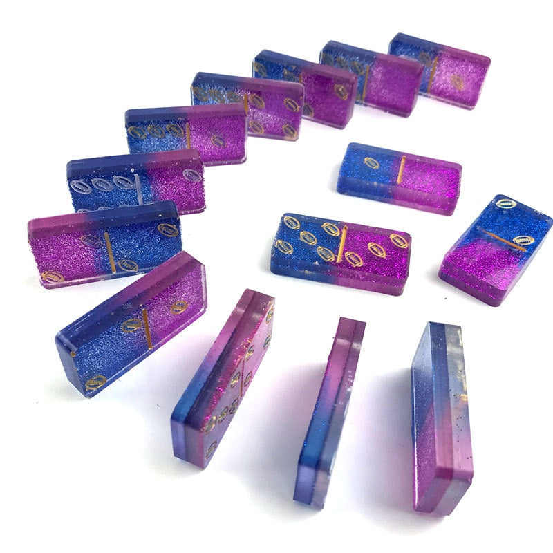 Football Pip Shape Domino Silicone Resin Mold, Unique Resin Mold – Phoenix