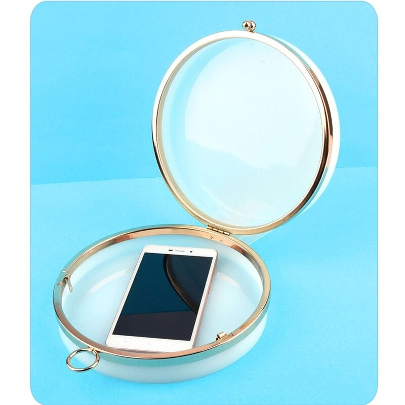 Round Purse Silicone Resin Mold Clutch – Phoenix